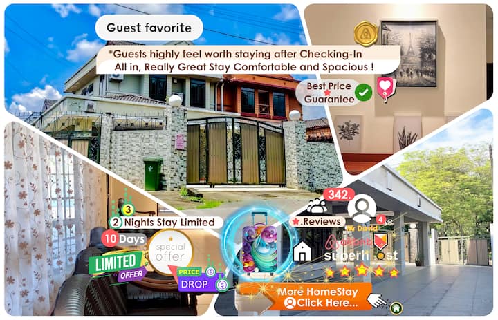 Convenience Great Location Homestay10+/- Viva City - Kuching