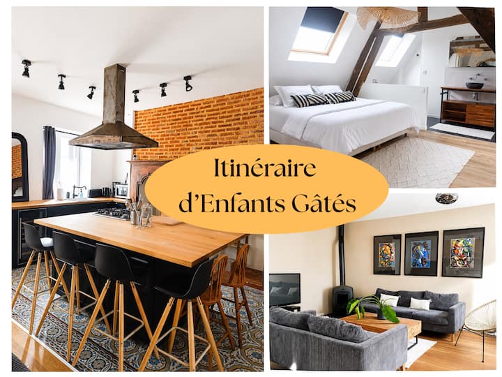 Itinéraire Denfants Gâtés-maison Pleine De Charme - Montreuil
