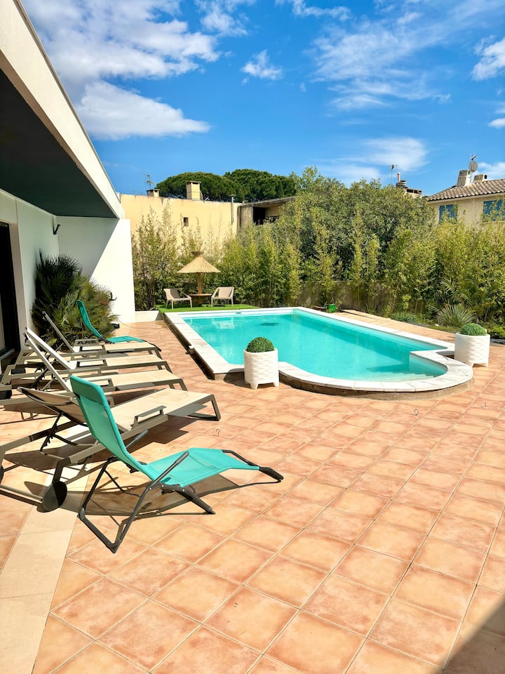 Magnifique Villa Avec Piscine - La Grande-Motte
