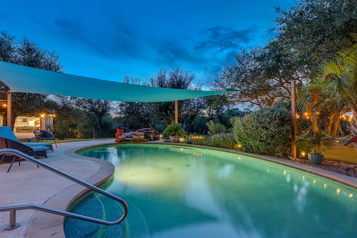 Fishing Pond, Pool, Bunkhouse 5 Acre
Unique Scenic - Dripping Springs, TX