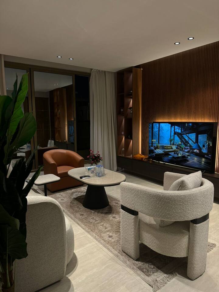 Luxury Apartment With Balcony In Oasis Neighborhood - Dammam
