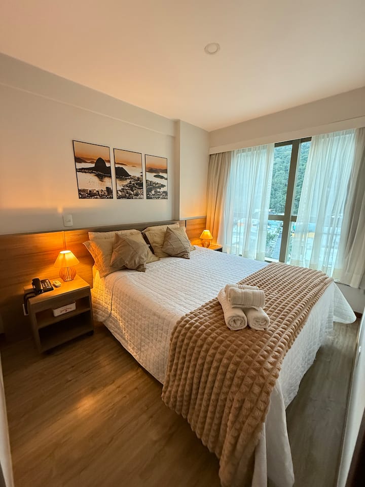 Flat Com Cozinha E Garagem/riocentro/projac - Rio de Janeiro