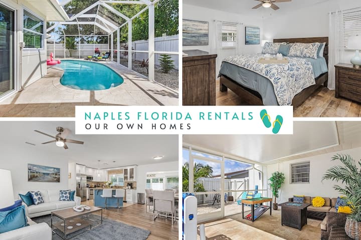 4bdrm/naples Luxury/htd Pool/super-clean/pets Ok - Naples Beach, FL