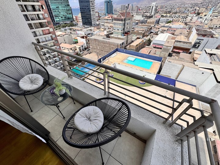 Departamento Céntrico/ Piscina Y Parking Gratis - Antofagasta