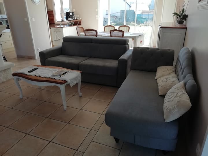 La Maison Rose Longère Terrasse Jardin N°1 - Sainte-Catherine-de-Fierbois