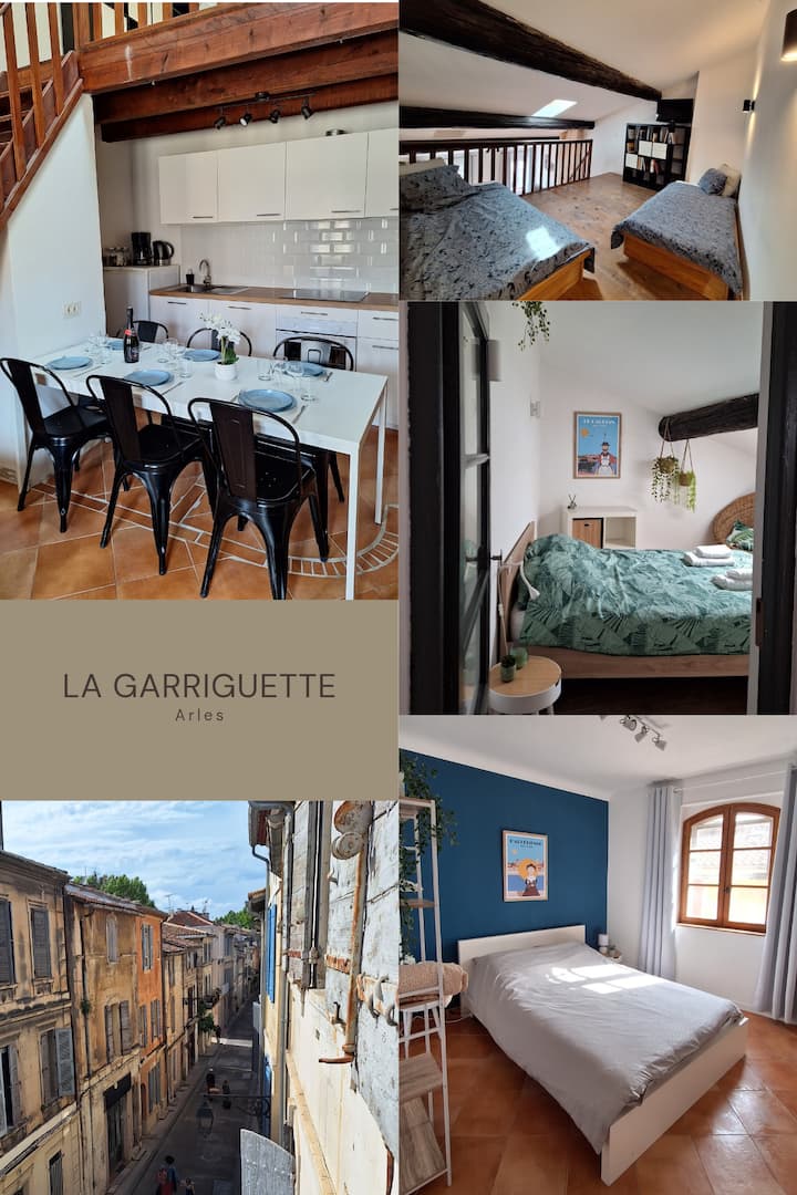 La Garriguette - Centre Arles,clim,calme,6pers. - Arles, France