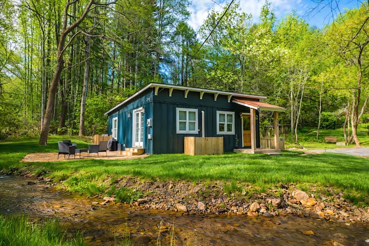 Dog Friendly/waterfront/fenced/4 Min To Downtown - Black Mountain