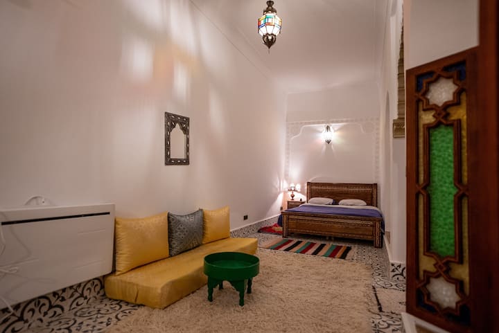 Suite Familiale Marocaine + Petit-déj Au Riad - Salé