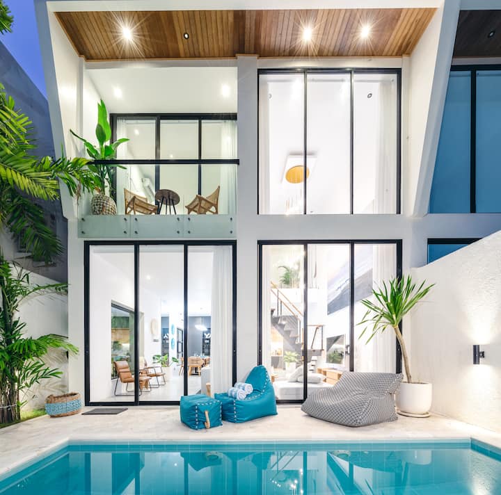 Luxury 2br With Private Pool & Breakfast • Canggu - Canggu