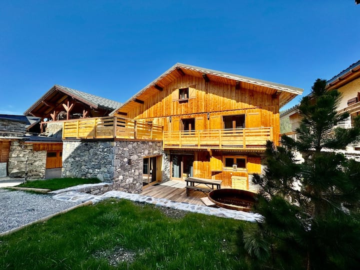 Chalet 12 P, Retour à Ski, Sauna & Bain Nordique - Saint-Martin-de-Belleville