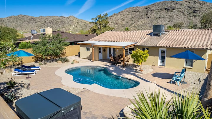 3bd, Pool, Hot Tub, Hiking Trail, Garage, Asu - Mystery Castle