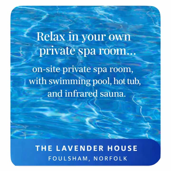 Last Minute Luxury Own Pool Hot Tub Sauna Groups - Norfolk
