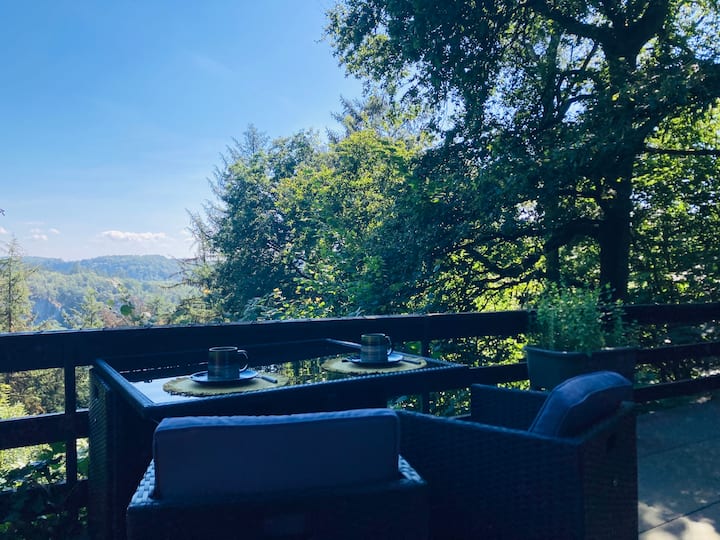 Woody Lodge - Duplex Nature Ardennes - Hastière