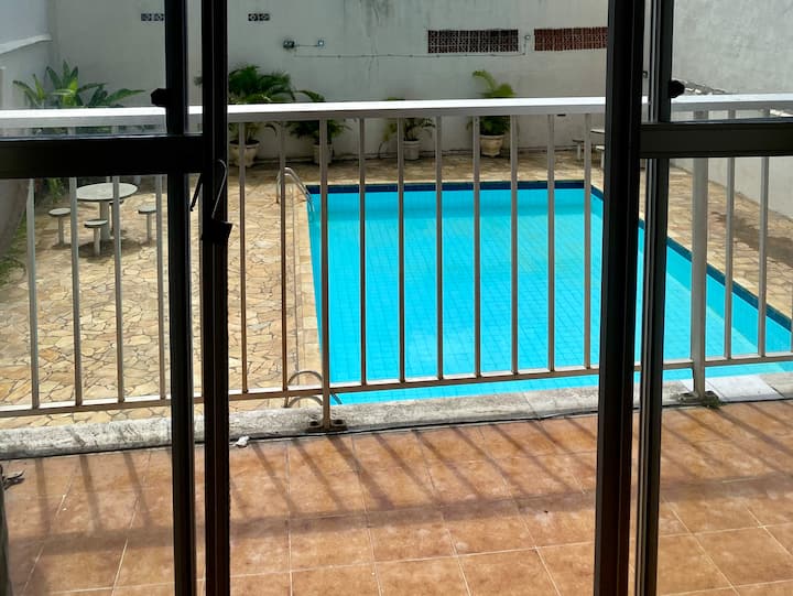 Apto No Centro Com Piscina E Vaga Para 2 Carros - Ubatuba