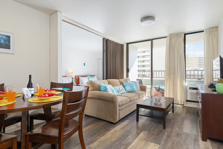 Free Assigned Parking Pool Gym 2 Beds 1 Bd Waikiki - Hawaï