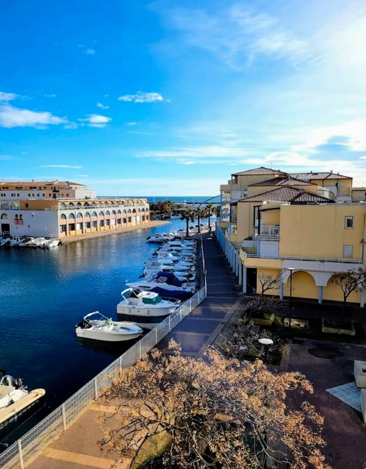 Joli Studio Vue Mer à Sète - Sète