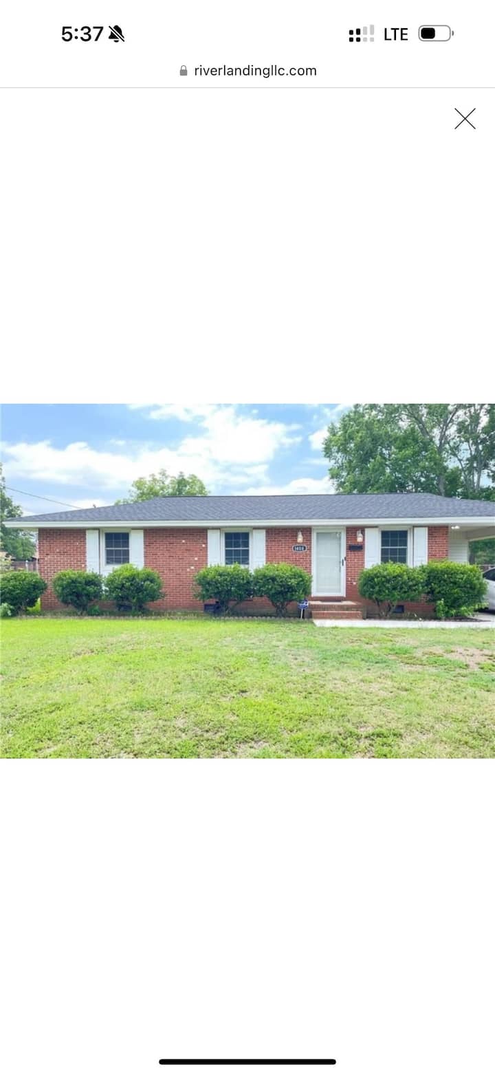 Cozy 2 Beds W/office Space Large Living Rm By Park - Fairmont, NC
