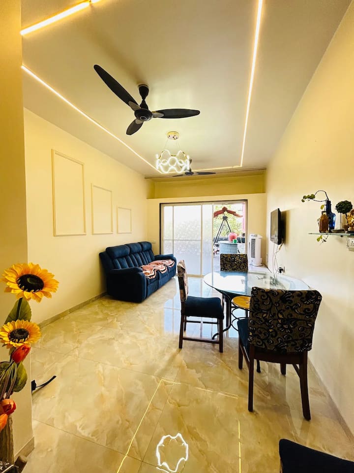 1 Bhk Ac With Bath Tub And Terrace - プネー