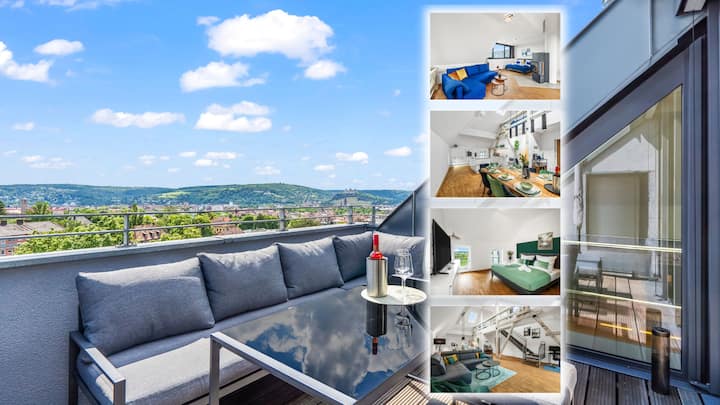 Dnd Design Loft: 170 M ²|Parking|netflix|balcony - Würzburg