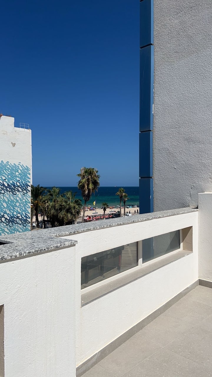 Appartement T3 à 2 Pas De La Mer - Sousse