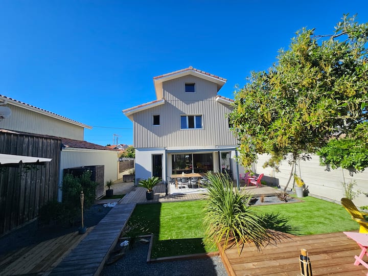 Superbe Villa Ocean 4*, 150 M De La Plage! - Lacanau