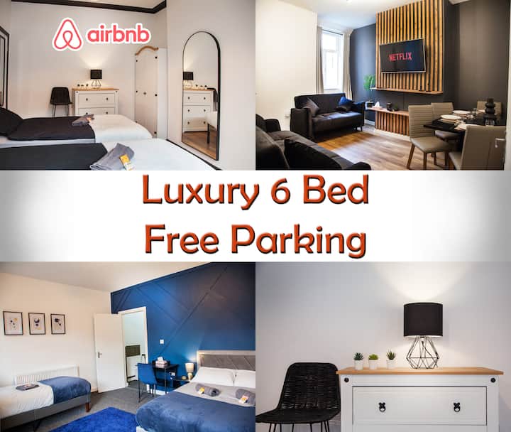 Modern Luxury House - City Getaway, Free Parking! - Oldham