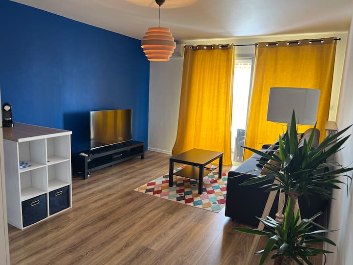 Location Appartement Cosy Vue Sur Mer - Nice