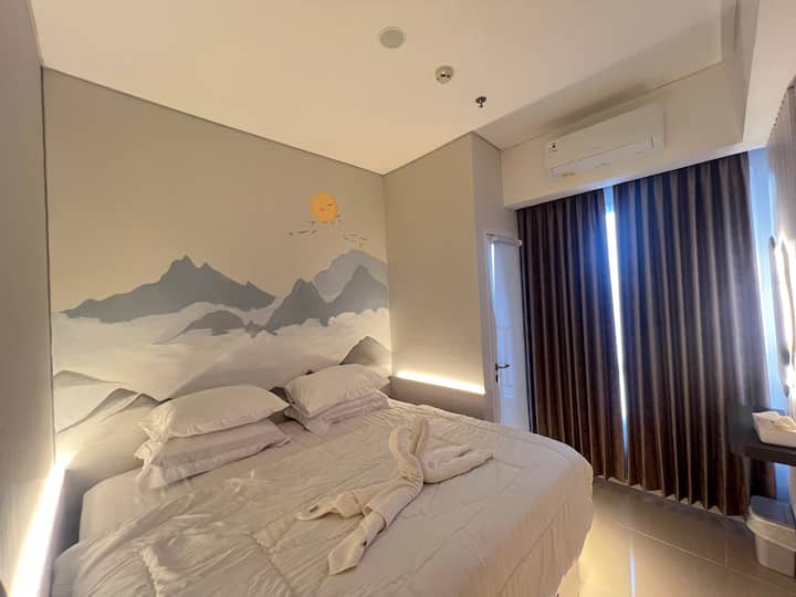 Suite 1 Br The Bay Apt In Lampung City Mall - Bandar Lampung
