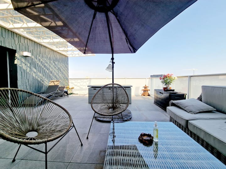 Magnifique Toit-terrasse Surplombant Montpellier - Montpellier