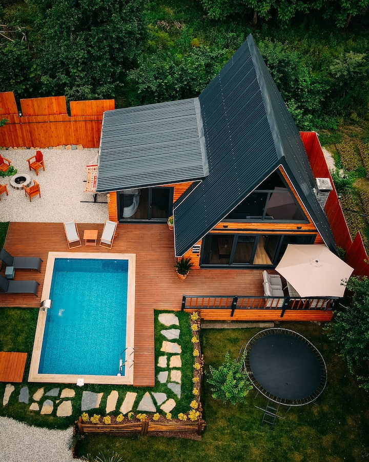 Bons House Bungalov Isıtmalı Havuz - Kocaeli