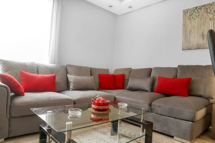 Balcony/fast Wi-fi /Central - Casablanca