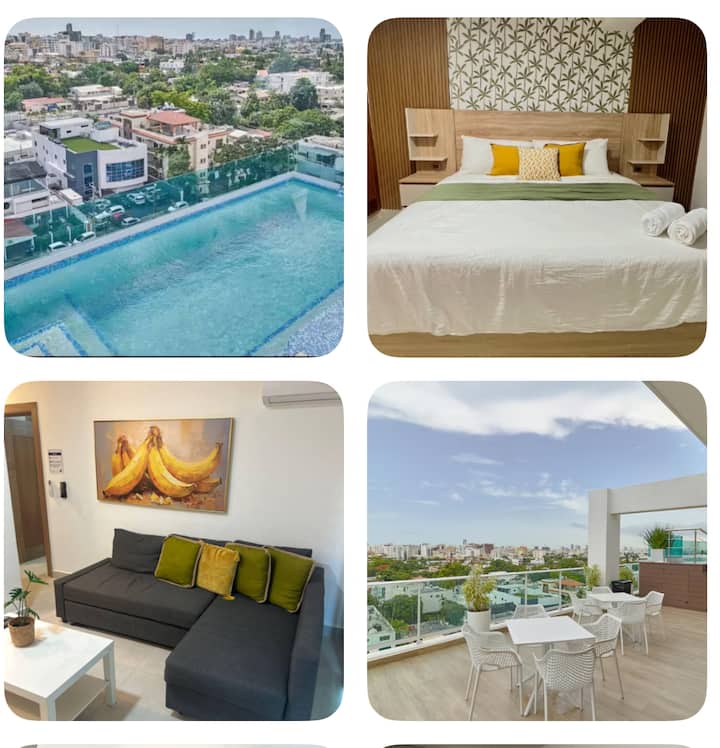 Gorgeous, Safe-modern Apt Overlooking Downtownsdq - Santo Domingo (Dominican Republic)