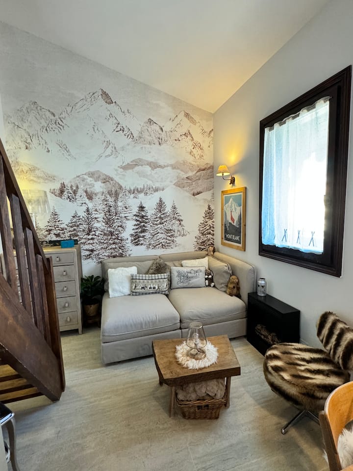 Adorable Logement Juste Rénové - 霞慕尼