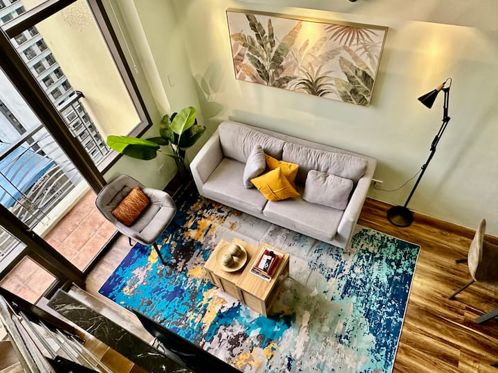 3br Loft Near Greenbelt | 10 Guests - Makati