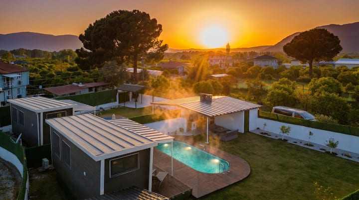 Sıcak Havuzlu Doğa Manzaralı Tinyhouse Vn#114 - Köyceğiz