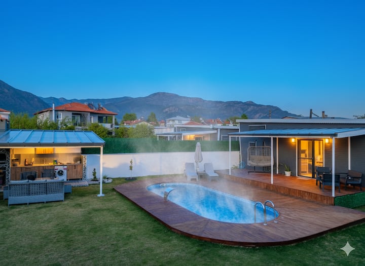 ÖZel Havuzlu Doğa Manzaralı Tinyhouse Vn#115 - Köyceğiz