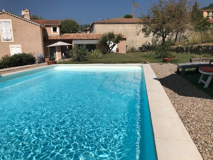 Maison T2 Indépendante Avec Piscine Privative - Fayence