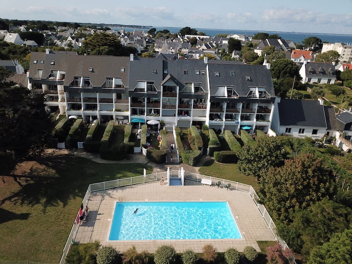 Appartement Avec Piscine Et Tennis - Quiberon
