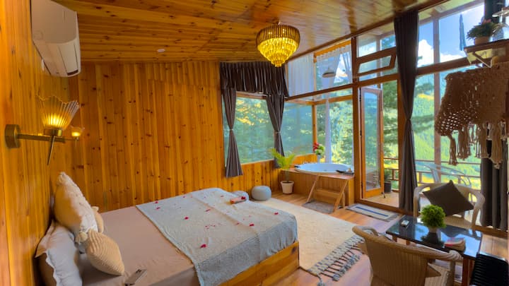 Dreamcatcher: Jacuzzi | Bonfire | Mountain View - Jibhi