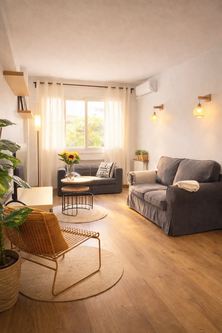 Comfortable Apartment, 3 Bedrooms With Ac Camp Nou - Barcelona