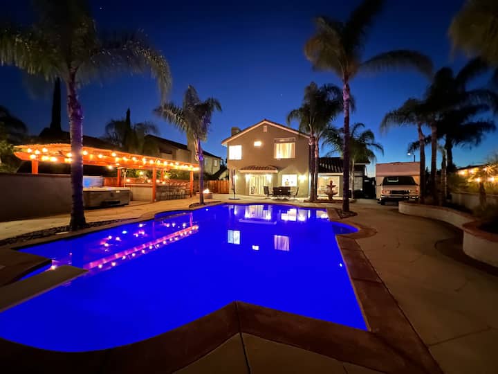 Paloma Blanca Beach-themed Oasis - Murrieta, CA