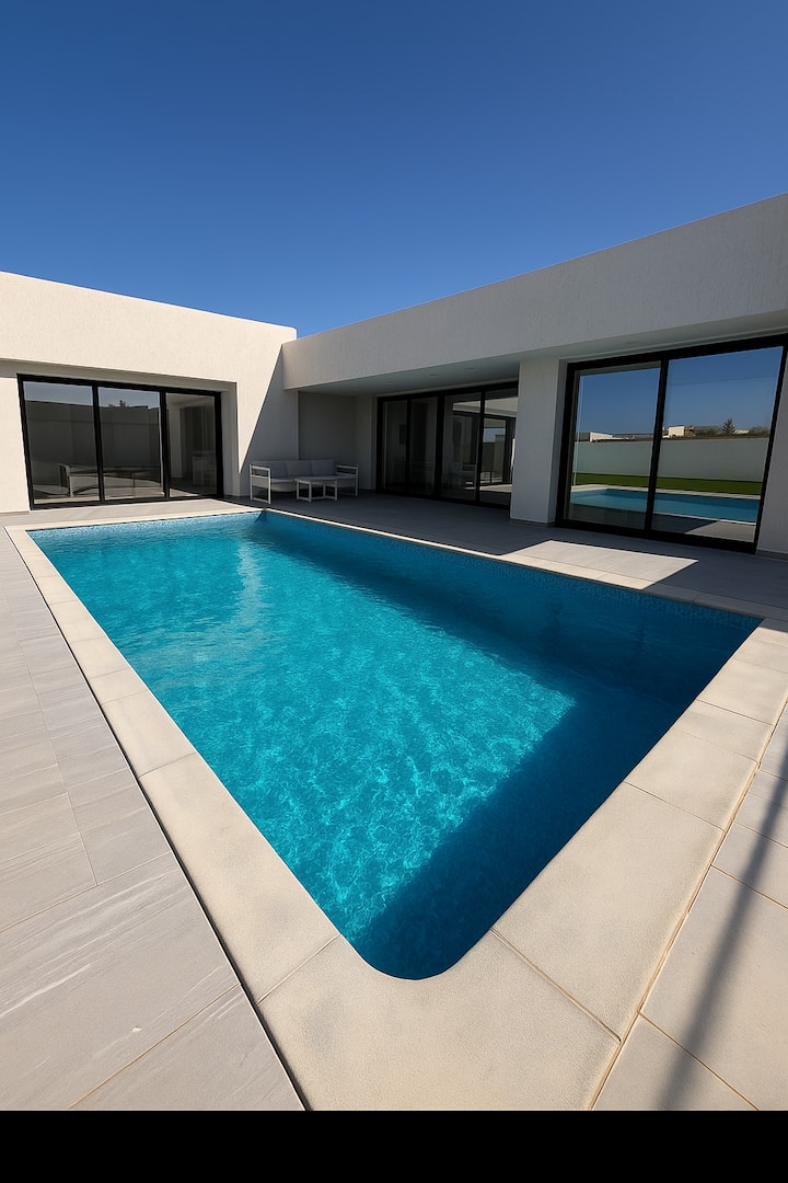 Villa Cactus Djerba Piscine Privée
3 Chambres - 傑爾巴島