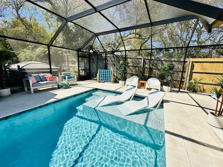 Luxury Pool Home @ The Beach! - Vilano Beach, FL