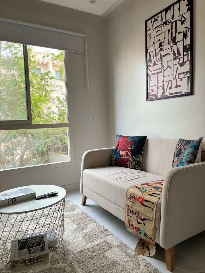 شقه بطابع افريقي  
الرياض_حي النزهه - Riyadh