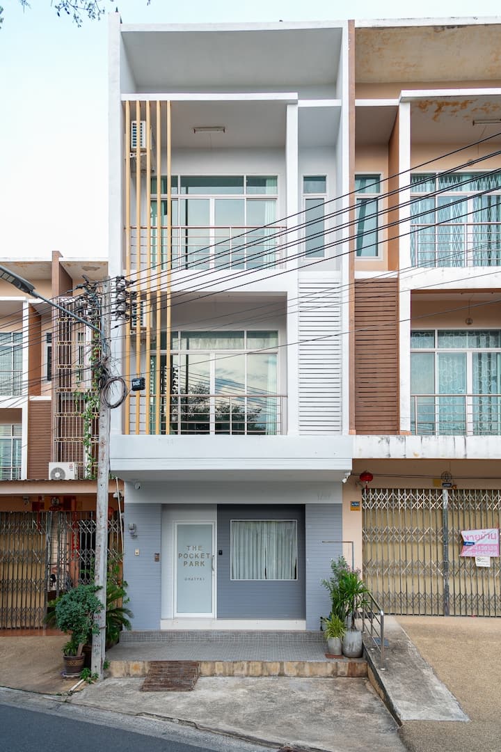 The Pocket Park@ Hatyai/5 Min To Lee Garden,20 Pax - Hat Yai