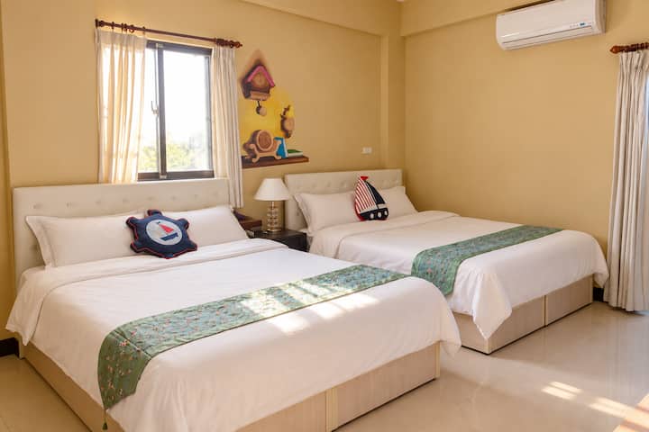 Blue Ocean Inn_quadroom - Taiwan