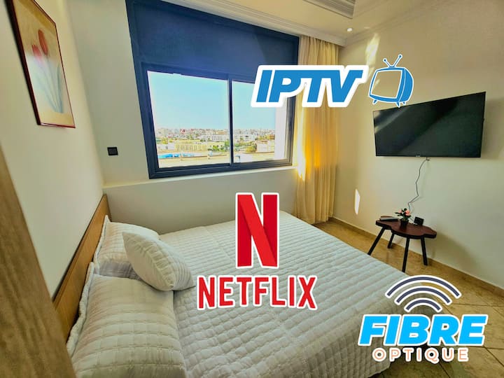 Studio Confort Avec Belle Vue-agdal-bloom Apts14-2 - Rabat