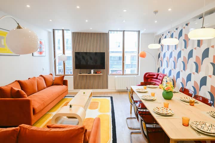 Appart Les Seventies 110m2 à  Bastille - Paris