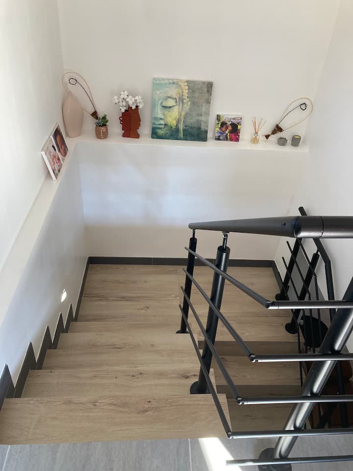 Maison 4p Piscine Privée,  Commerce Plage à Pied - Mandelieu-la-Napoule