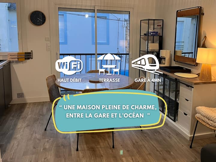 L'escale Sablaise - 5pers - Centre Ville 4mn Gare - Olonne-sur-Mer